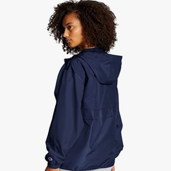 Champion | Jackets & Coats | Champion Womens Packable Print Windbreaker ...